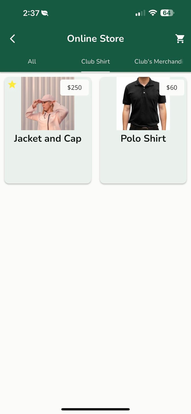 Adding Online Store to the Mobile App