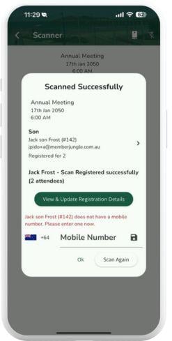 Scanning and Managing Event Attendance