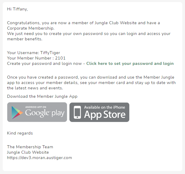 Group Membership - As A Primary Member