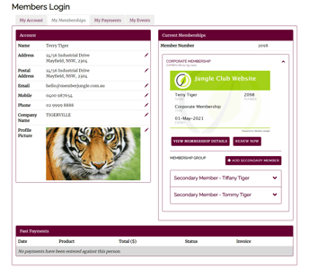 Group Membership - As A Primary Member