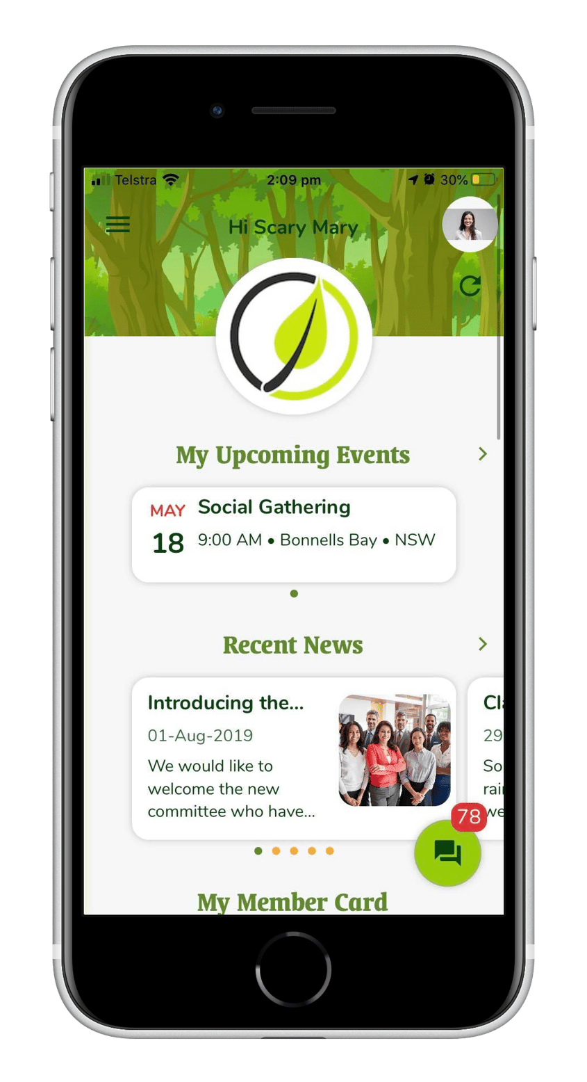 The Member Jungle Mobile App - As a Member