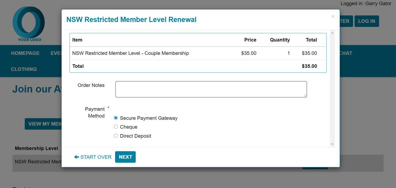 How do Members Renew Online?