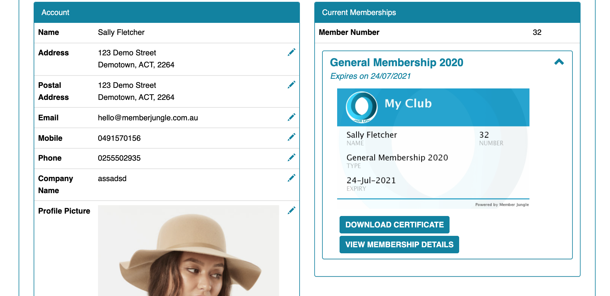 Membership Certificates