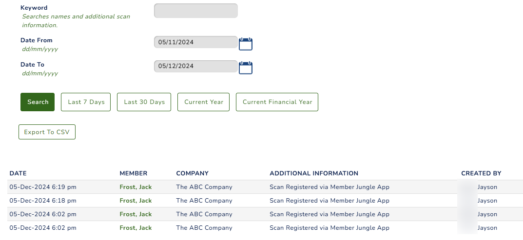Scanning and Managing Event Attendance