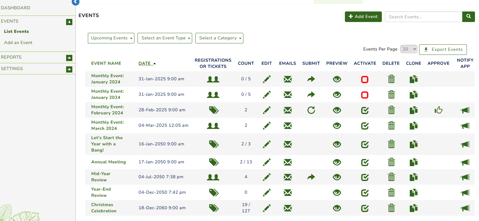 Events Module - Everything you need to know about Events on the Website and App!