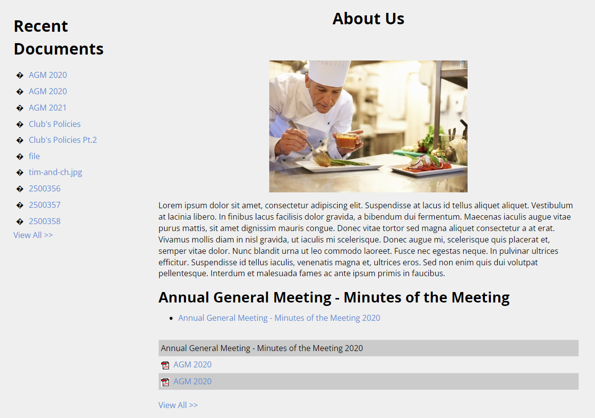 Document Library Module