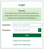 How to login to your Club Site as a Member/User